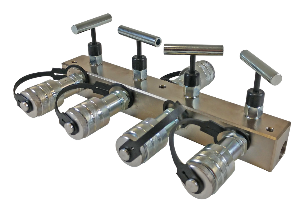 Hydraulikverteiler, 4-Wege, mit Absperrventil, 700 bar, Padima, MFC4 | GTD